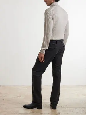 Massimo Alba Straight-leg Cotton Trousers