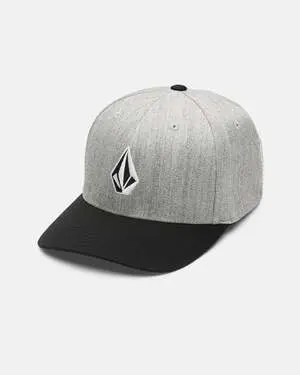 Volcom Full Stone Heather Flexfit Hat - Grey