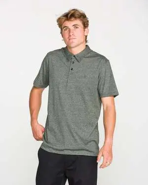 Volcom Wowzer Polo Short Sleeve Shirt - Rosin