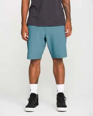Volcom Slub Frickin Cross Shred Hybrid Shorts - Cameo