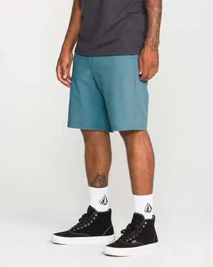 Volcom Slub Frickin Cross Shred Hybrid Shorts - Cameo