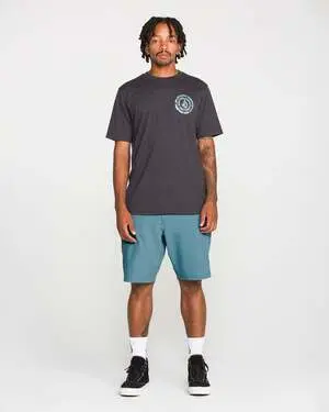 Volcom Slub Frickin Cross Shred Hybrid Shorts - Cameo