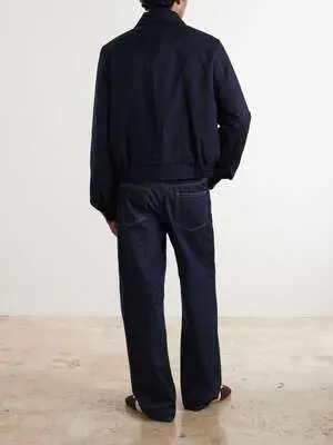 Dries Van Noten Padded Cotton And Wool-blend Blouson Jacket