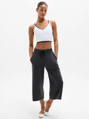 Athleta Seasoft Wide Crop Pant