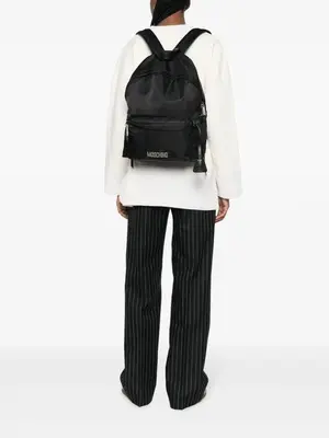 Moschino Plaque Backpack