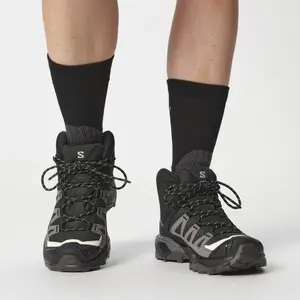 SALOMON X Ultra 360 Mid Gore-tex Hiking Boots - Black