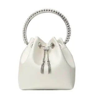 JIMMY CHOO Top Handle Handbag - Ivory