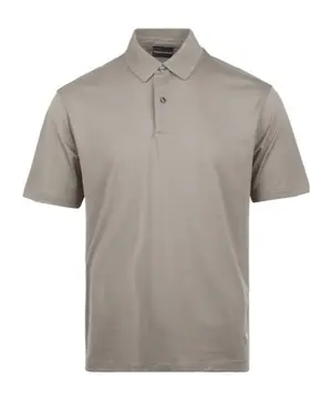 Emporio Armani Short-sleeved Polo Shirt - Gray