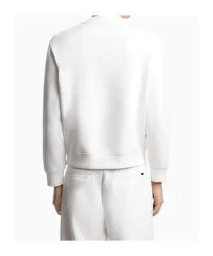 Emporio Armani Sweatshirt Essential In Cotton Double Jersey