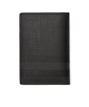 Burberry City Check Folding Card Case