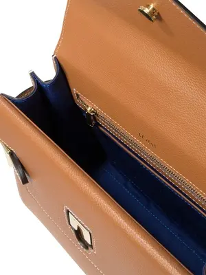 LE TANNEUR Structured Top Handle Tote Bag