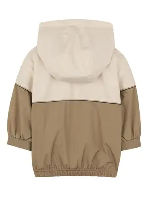Hugo Boss Colourblock Hooded Coat