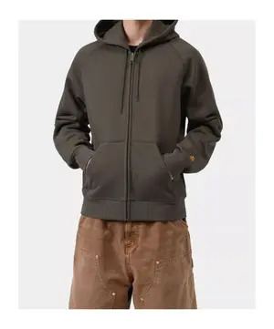 Carhartt Work In Progress Hooded Chase Jacket - Ash Heather