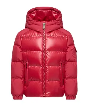 Moncler Hyoseris Hooded Down Jacket - Red