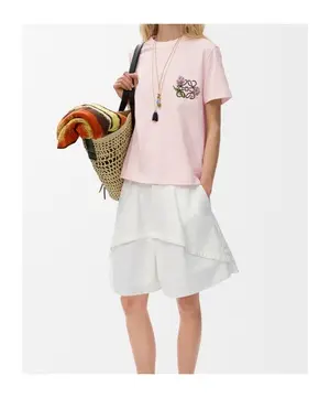 Loewe Regular Fit T-shirt In Cotton