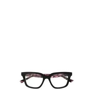 Gucci Tortoiseshell-effect Logo-plaque Glasses - Black