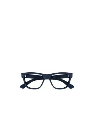 Gucci Rectangular Glasses And Frames - Blue