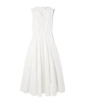Proenza Schouler Kailey Pleated Dress - White