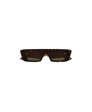 Gucci Rectangular Frame Sunglasses - Black
