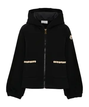Moncler Long-sleeved Sweatshirt - Black