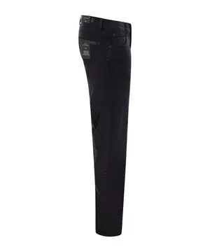 7 For All Mankind Slimmy Tapered Low Jeans In Denim