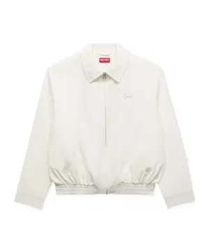 Kenzo Signature Coach Jacket - Off-white