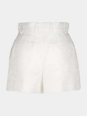 Dolce & Gabbana Dolce Gabbana Floral Jacquard Shorts