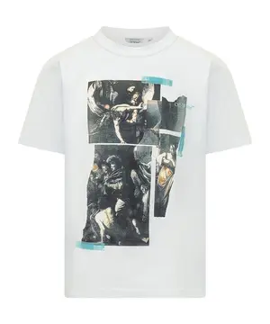 Off-White Tape Mercy Graphic T-shirt - No