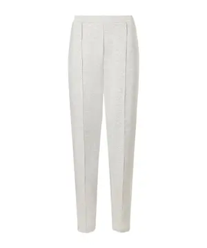 Varley High Waist Casual Slim Tapered Pants - White