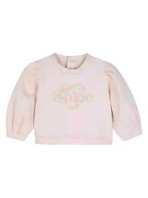 Chloé Logo-print Cotton Tracksuit Set