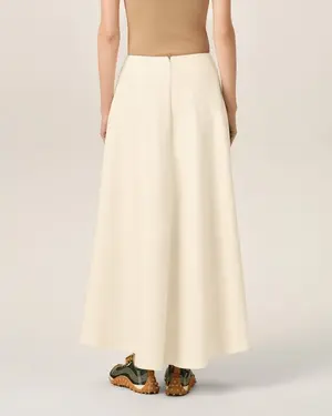 AMI Paris A-line Long Skirt