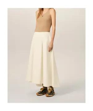 AMI Paris A-line Long Skirt