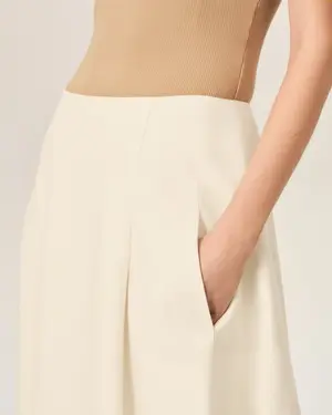 AMI Paris A-line Long Skirt