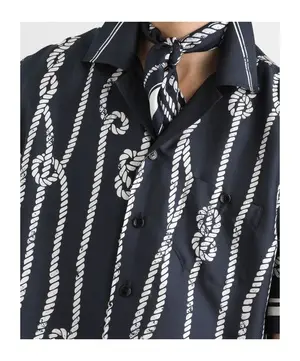 Dolce & Gabbana Dolce Gabbana Marina-printed Twill Hawaii Shirt - Black