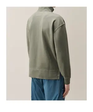 C.P. COMPANY Lens-detail Quarter-zip Sweatshirt