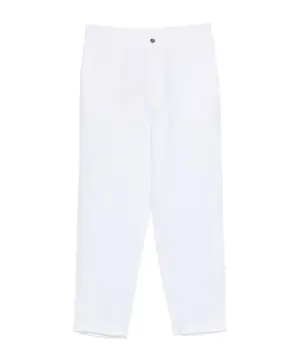 ECOALF Ethiwin Button Trousers - White