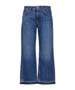 Dolce & Gabbana Dolce Gabbana Wide-leg Mid-rise Jeans - Blue