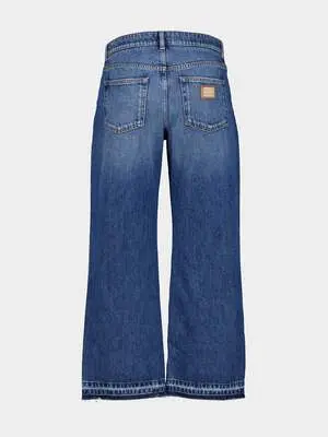 Dolce & Gabbana Dolce Gabbana Wide-leg Mid-rise Jeans