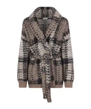 Brunello Cucinelli Long-sleeved Cardigan - Black