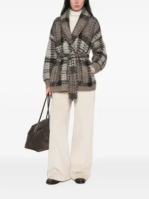 Brunello Cucinelli Embellished Knit Cardigan