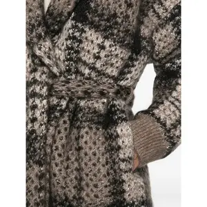 Brunello Cucinelli Embellished Knit Cardigan