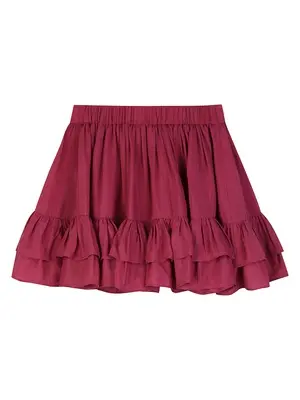 Chloé Ruffled Tiered Skirt