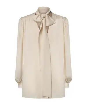 Valentino Garavani Long-sleeved Shirt - Light Brown