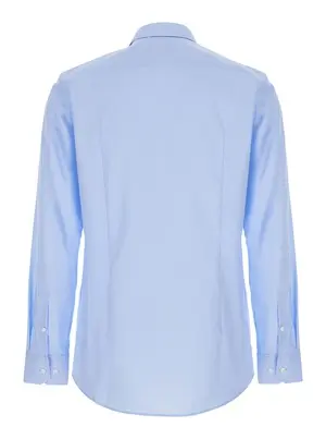 Hugo Boss Hank Classic Cotton Shirt - Light Blue