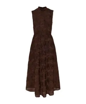 ROTATE BY BIRGER CHRISTENSEN Sleeveless Dress - Brown