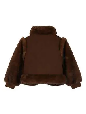 Chloé Faux-fur Trim Quilted Jacket