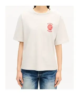Kenzo Emblem' Loose T-shirt In Cotton