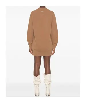 Elisabetta Franchi Cut-out Knitted Mini Dress