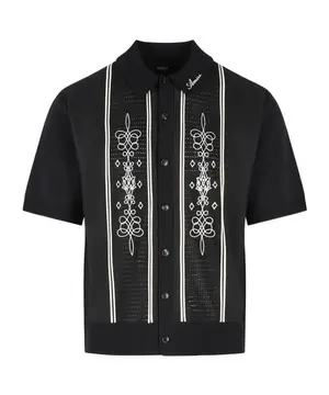 Amiri Ma Logo Embroidered Sweater