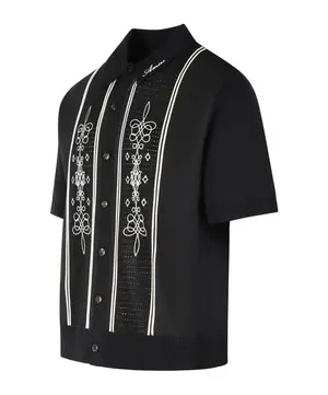 Amiri Ma Logo Embroidered Sweater